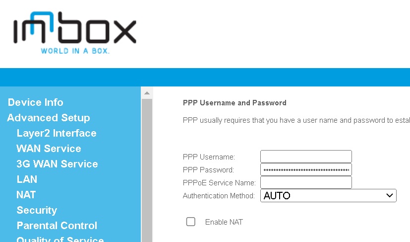 - ایسکراتل ایران Innbox V45 مودم شرکت مخابرات ایران